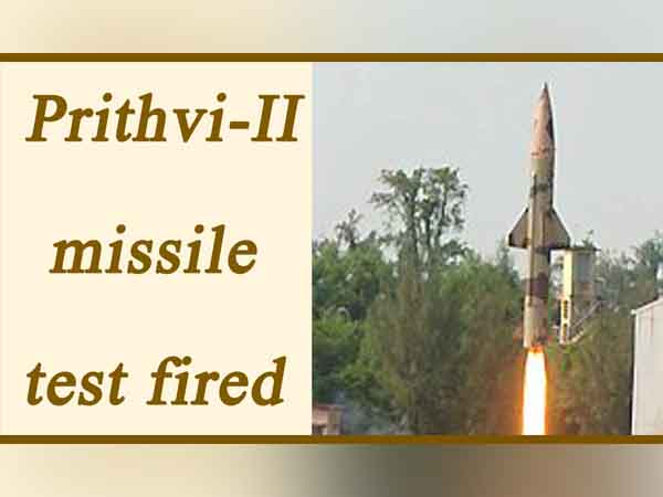 India conducted Twin Trail of Prithvi-II missile in Odisha
